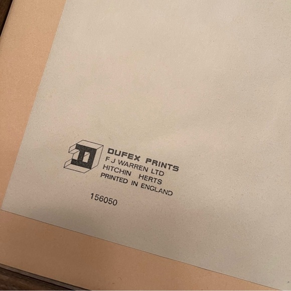 Durex | Art | Vintage Dufex Foil Prints | Poshmark